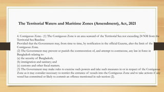 Chronological Development of Territorial Waters and Maritime Boundary ...