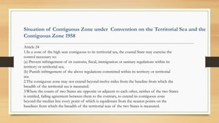 Chronological Development of Territorial Waters and Maritime Boundary ...
