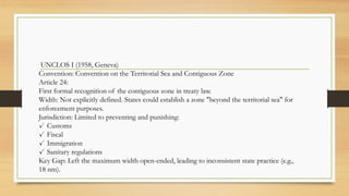 Chronological Development of Territorial Waters and Maritime Boundary ...