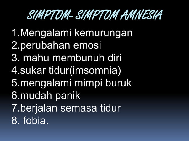 Presentation amnesia | PPT