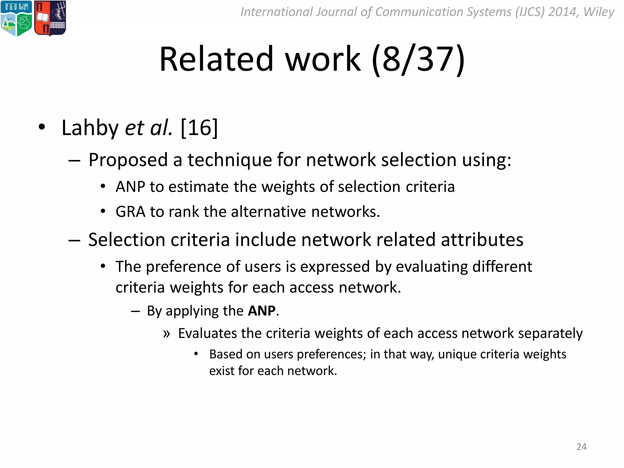 An analytic network process and trapezoidal interval-valued fuzzy technique for order preference ...