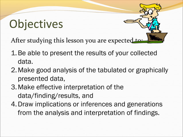 Presentation and analysis and interpretation of data | PPT