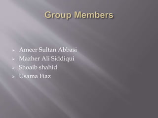 Presentation and parts of presentation | PPTX