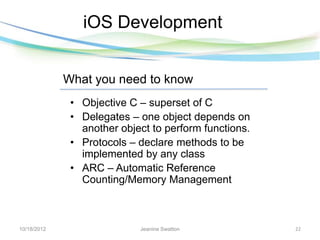 Ruby and iOS: An inside look | PPT