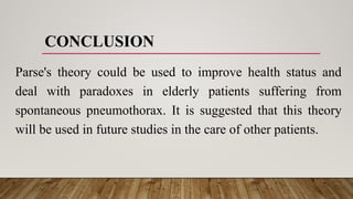 Power point presentation of Parse's Human Becoming Theory | PPT