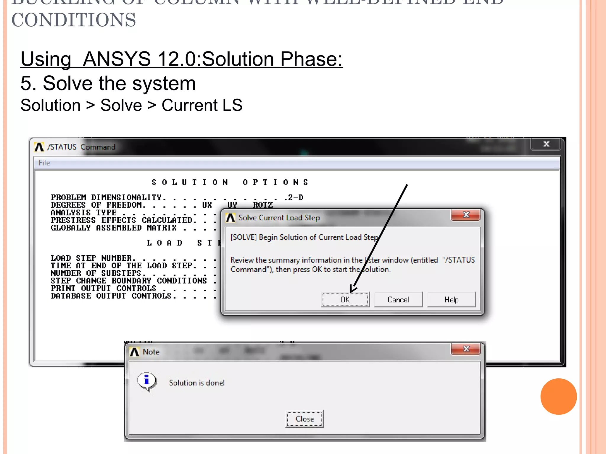 Buckling Analysis in ANSYS | PPT