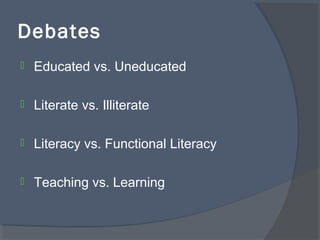 Education: Ideas and Basics | PPT