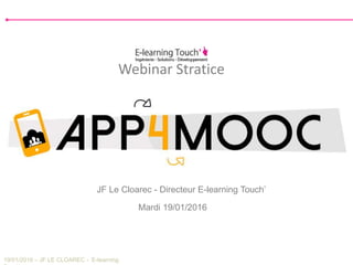 Présentation APP4MOOC | PPT