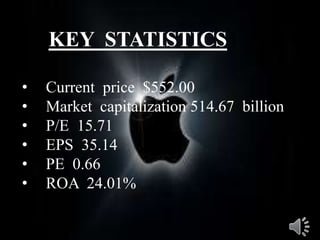 Presentation on apple inc. | PPTX