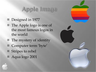 Apple's Brand and Identity | PPT