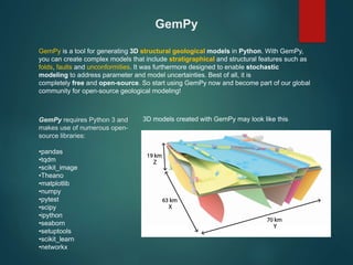 APPLICATION OF PYTHON IN GEOSCIENCE | PPTX