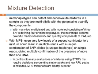 Microhaplotype, A Powerful New Type of Genetic Marker | PPSX