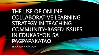 Presentation Action Research on Edukasyon sa Pagpapakatao | PPTX