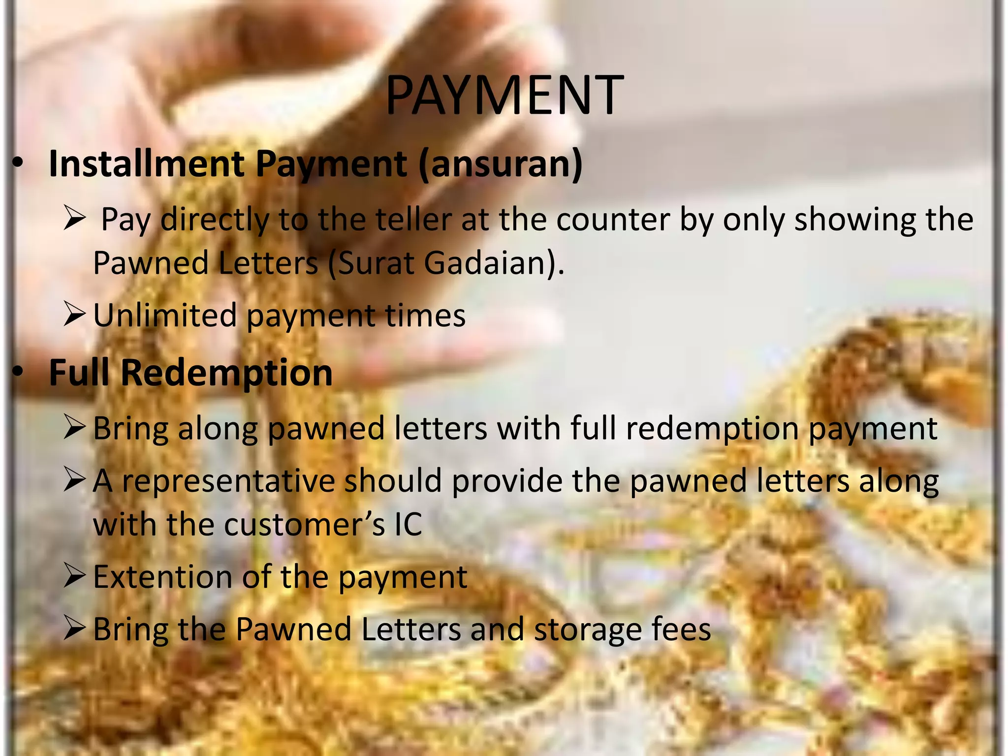 Presentation ar rahnu agrobank UITM SABAH | PPTX