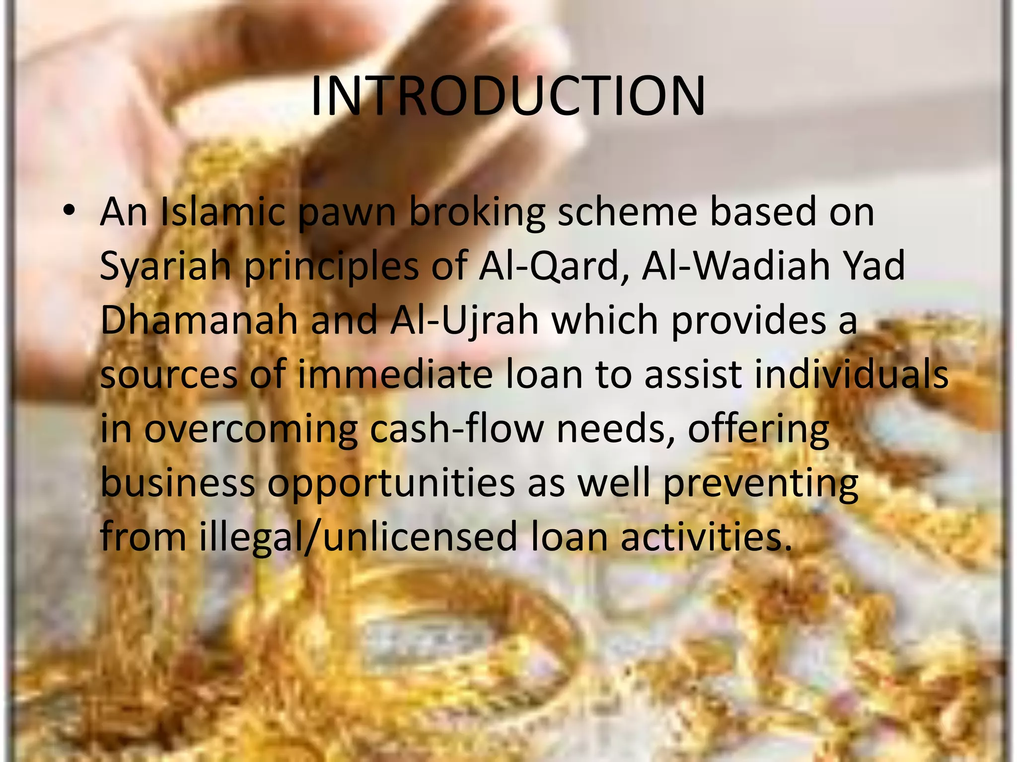 Presentation ar rahnu agrobank UITM SABAH | PPTX