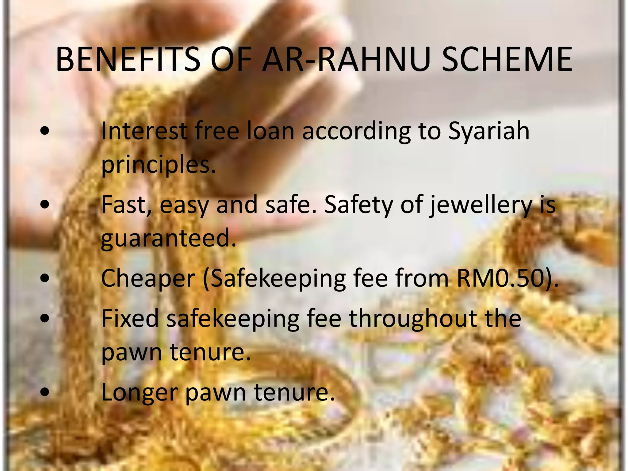 Presentation ar rahnu agrobank UITM SABAH | PPTX