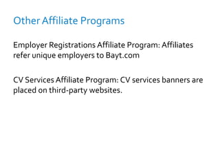 Bayt Affiliate Program | PPTX