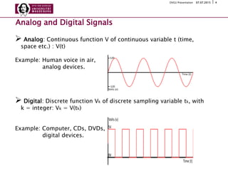 Continuous Time Analog Systems | PDF
