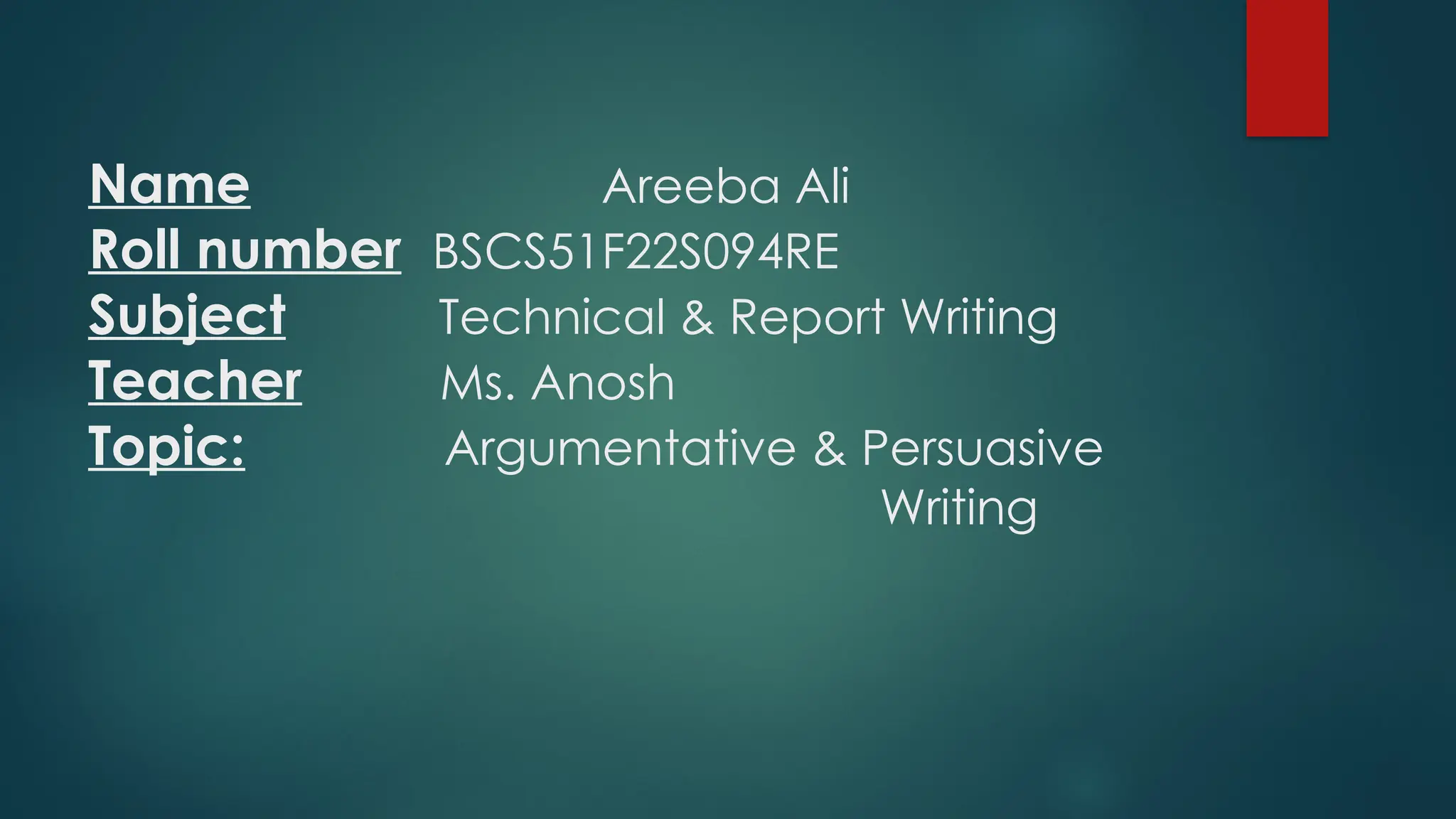 Presentation Argument and persuasive writing.pptx