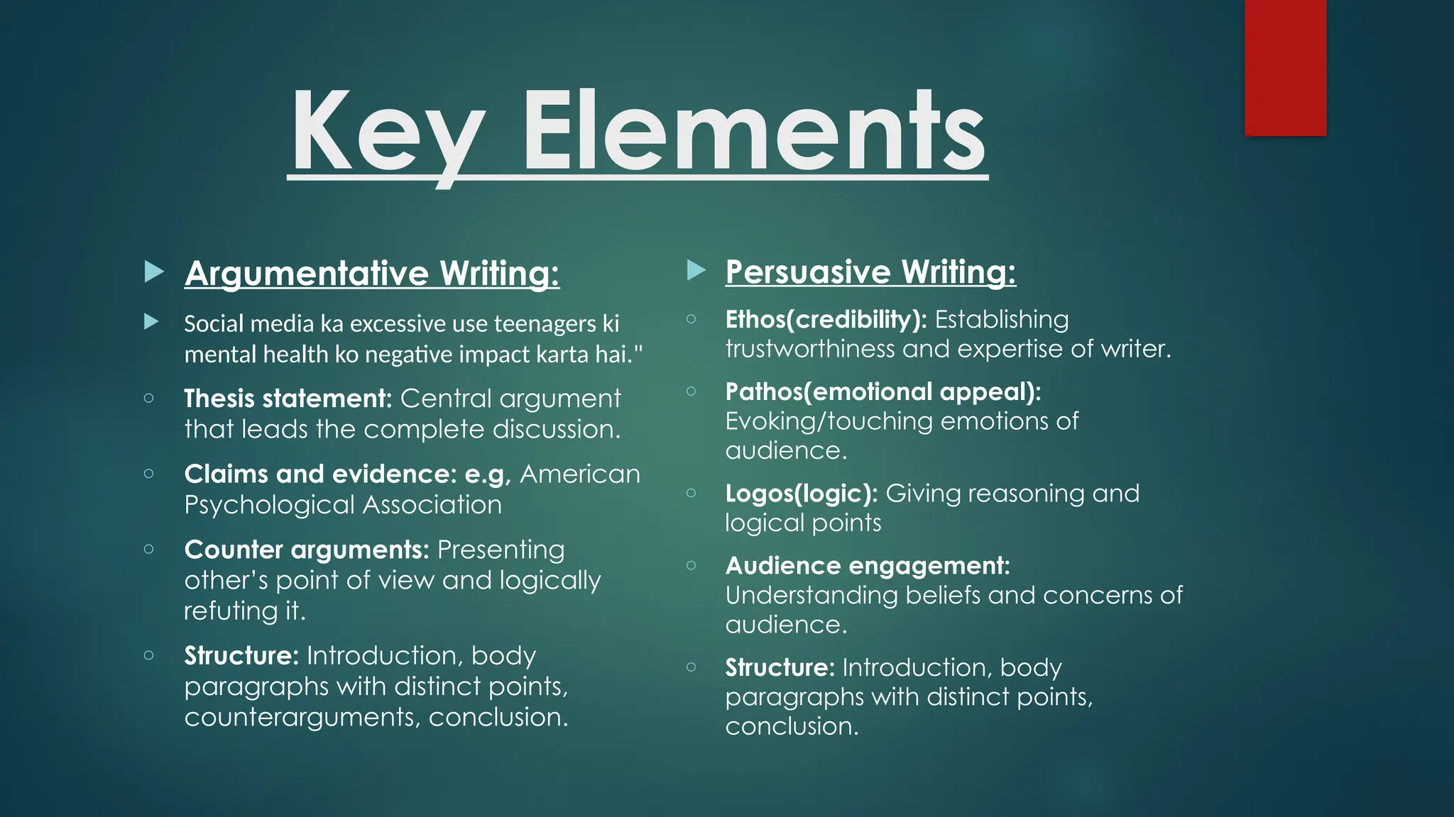 Presentation Argument and persuasive writing.pptx