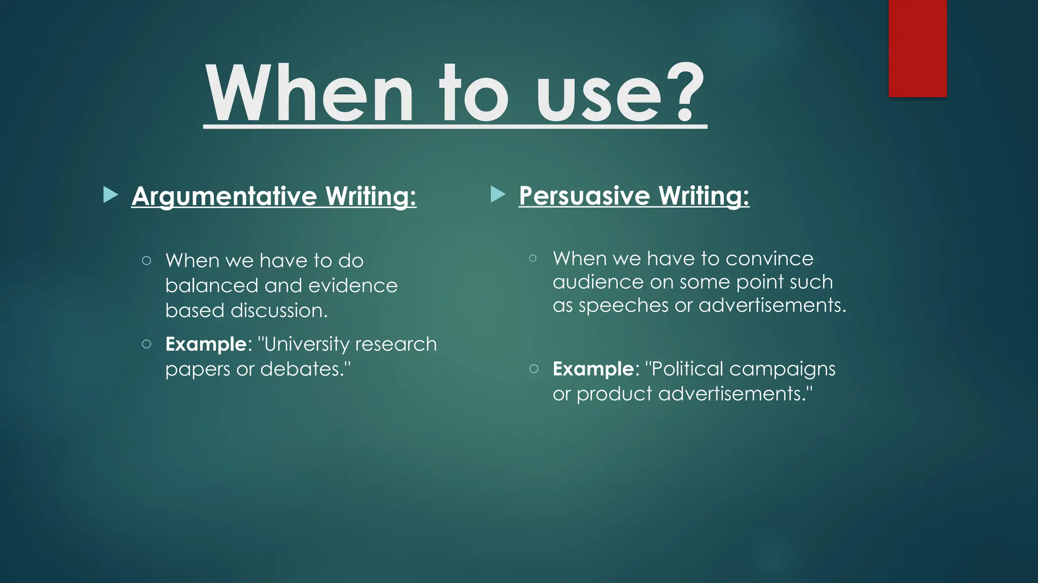 Presentation Argument and persuasive writing.pptx