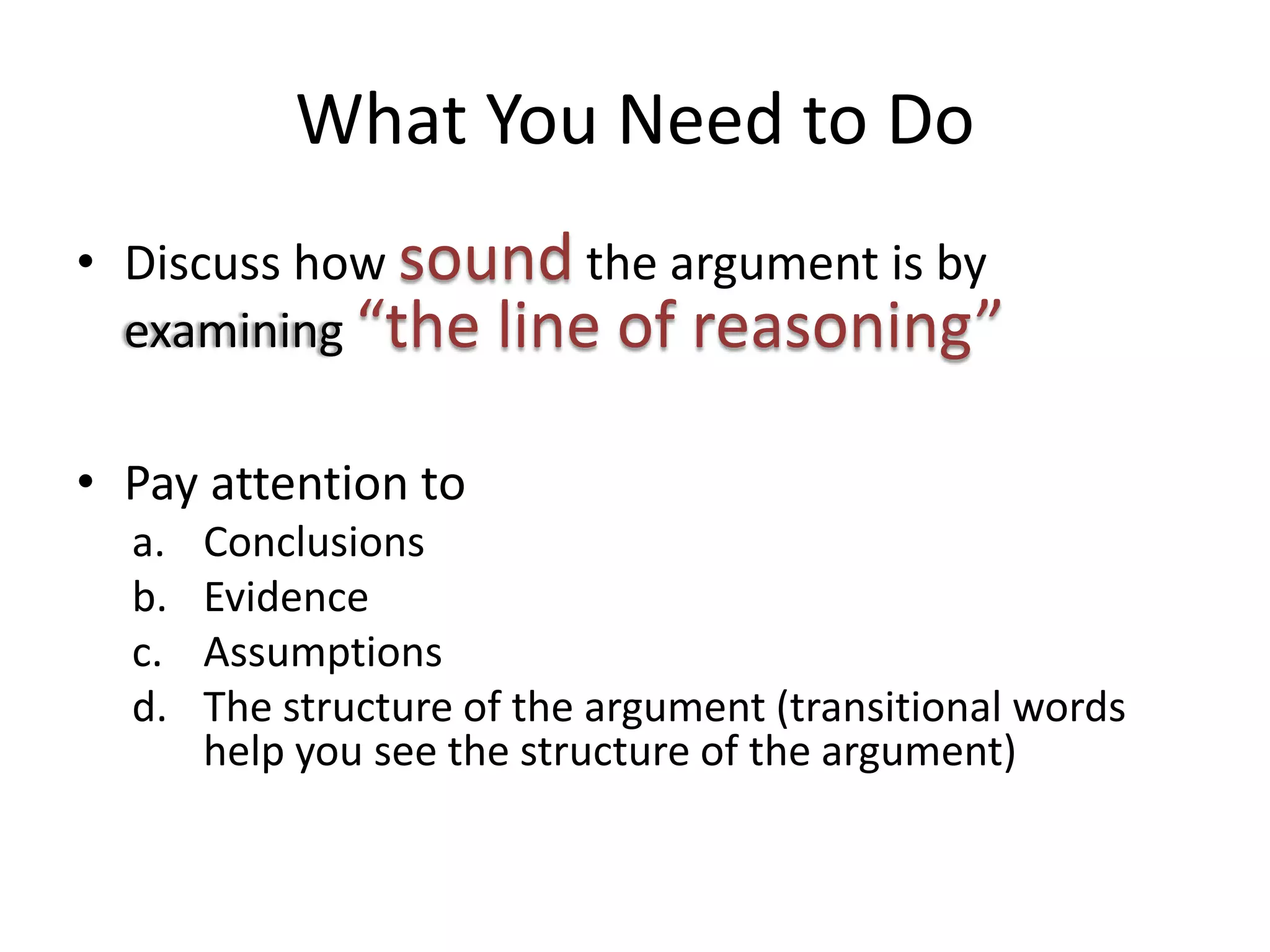 Presentation argumentative essay | PPT