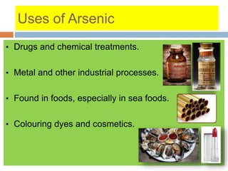 Toxicity of Arsenic | PPTX