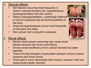 Toxicity of Arsenic | PPT