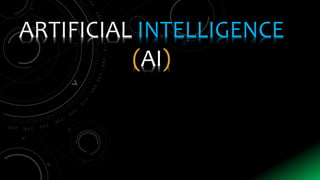Artificial Intelligence (short introduction) | PPT