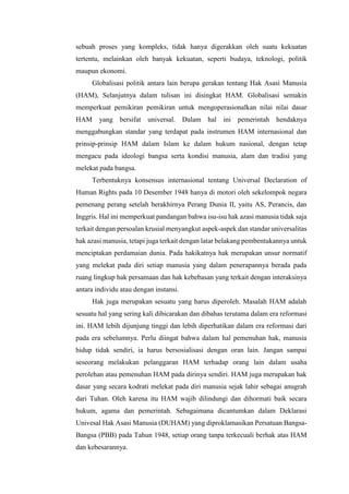 PRESENTATION ARTIKEL HAK ASASI MANUSIA DIERA GLOBALISASI.docx