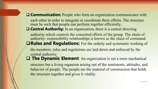 Organizing full overview | PPT