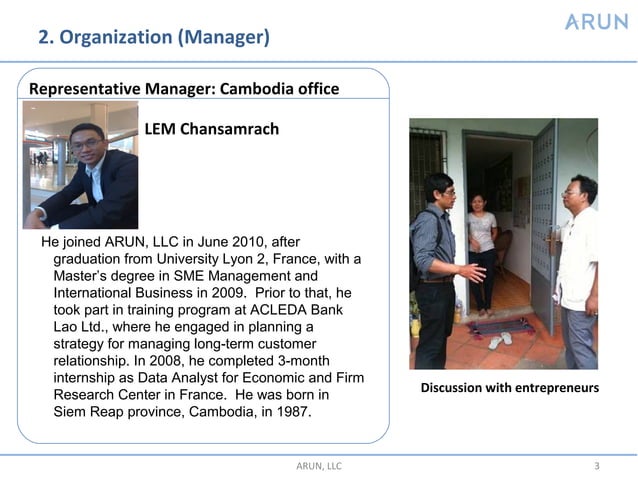 Presentation arun samrach | PPT