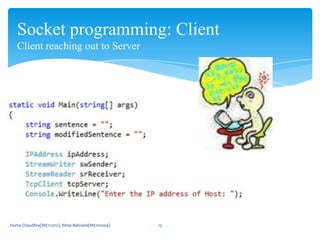 TCP file upload server client example | PPTX | Computer Networking ...