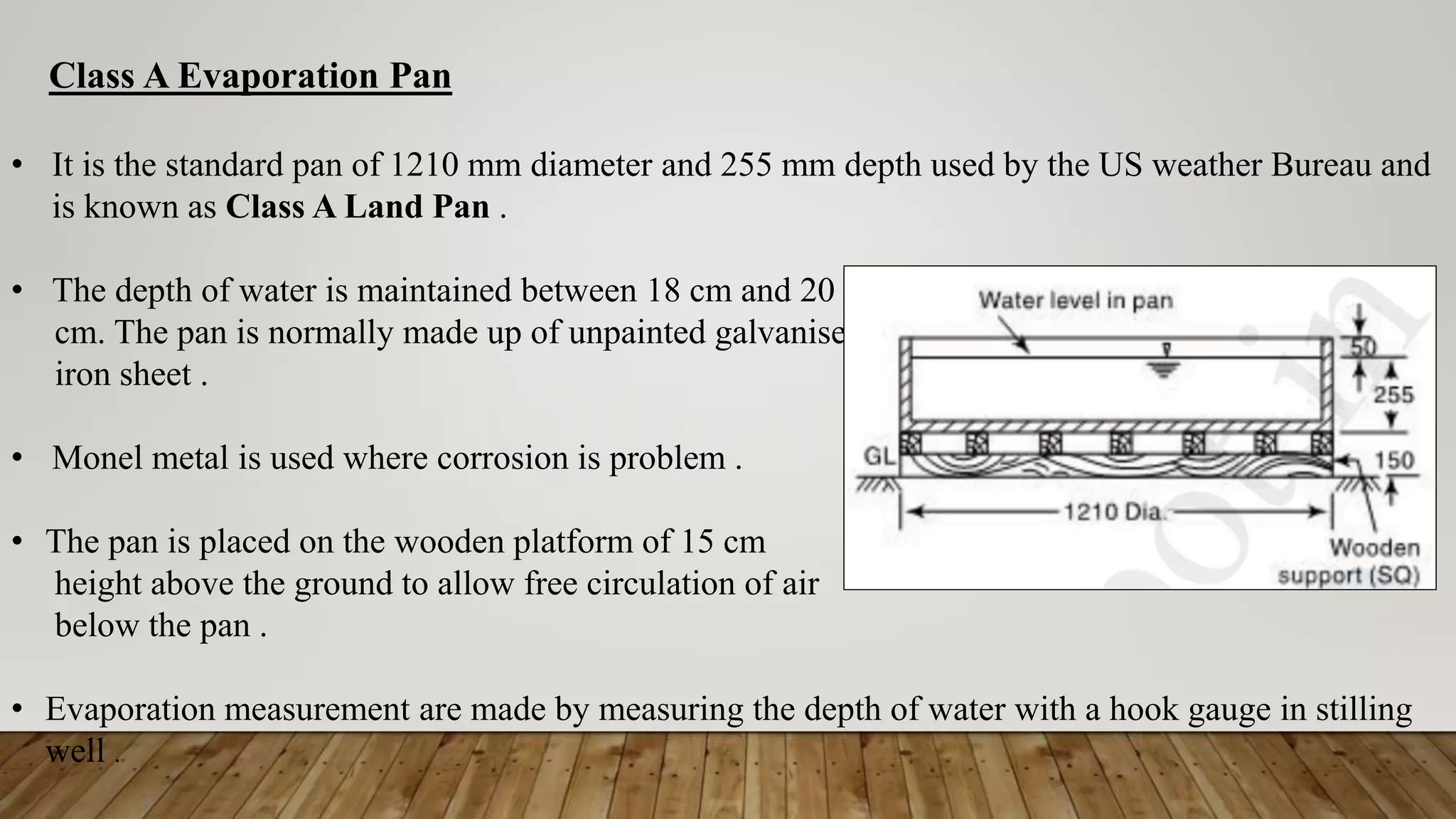 ATMOMETER AND PAN EVAPORATION | PPTX