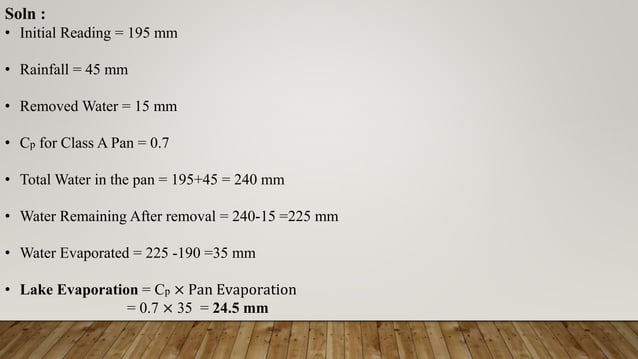 ATMOMETER AND PAN EVAPORATION | PPTX | Science