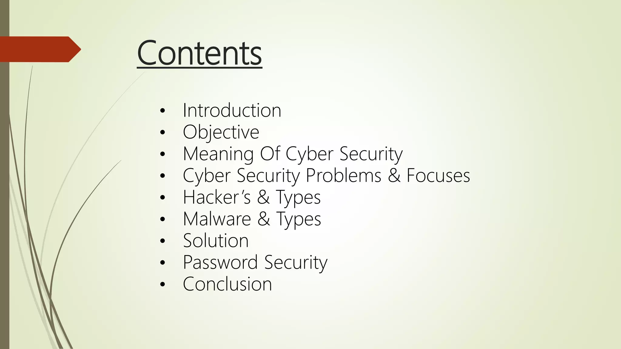 Cyber Security Presentation By(Aashish Tanania) | PPTX