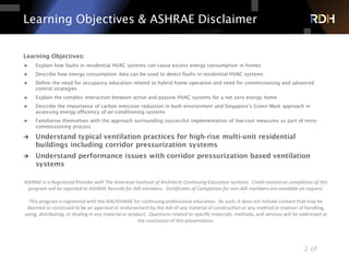 Corridor Pressurization System Performance in MURBS | PDF