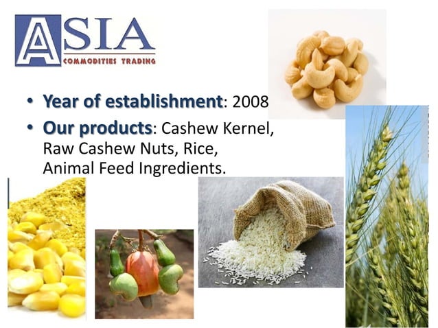 Presentation Asia Commodities | PPT