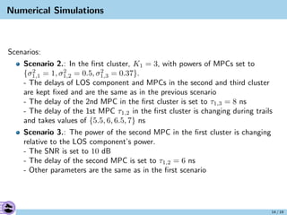 Analysis of multipath channel delay estimation using subspace fitting | PPT