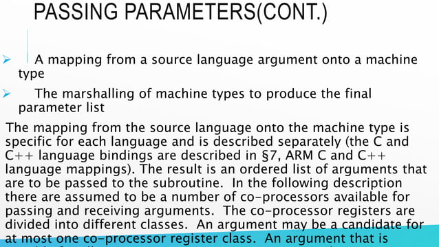 Arm Architecture Subroutine And Flags Ppt