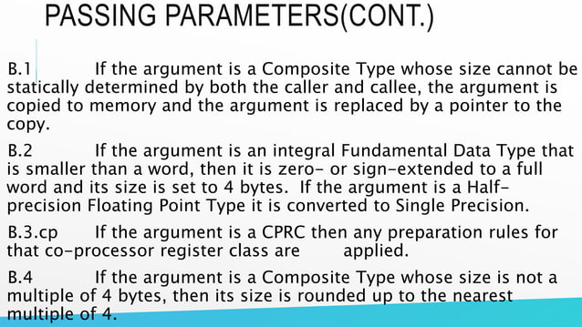 Arm Architecture Subroutine And Flags Ppt
