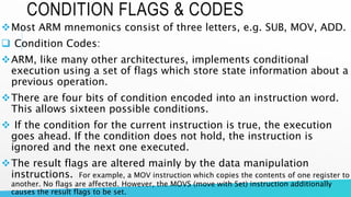ARM Architecture Subroutine and Flags | PPT