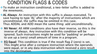 ARM Architecture Subroutine and Flags | PPT