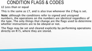 ARM Architecture Subroutine and Flags | PPT