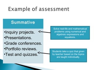 Presentation Issues on Assessment | PPT