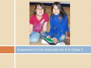Assessment Driven Instruction | PPTX