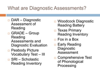 Assessment Driven Instruction | PPTX