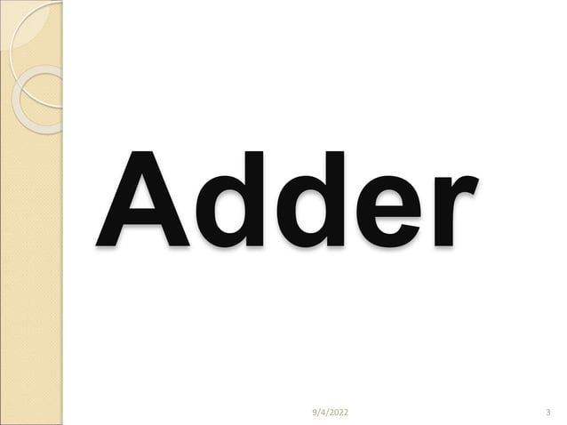 Adder.ppt