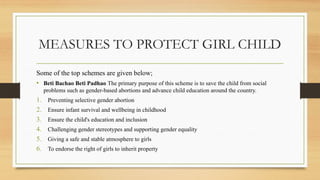 Human Rights of women definition examples girl child protection | PPTX