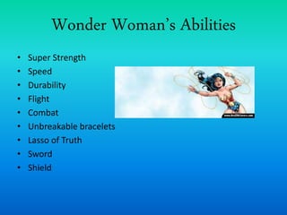 Presentation assignment wonder woman | PPT